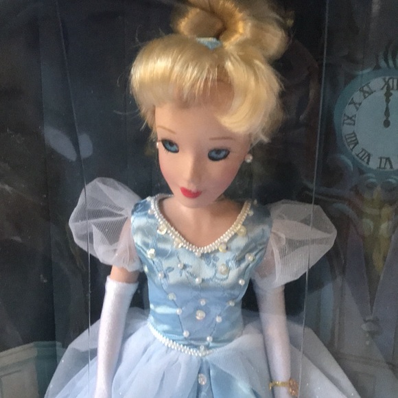 Disney Toys Brass Key Collectible Disney Cinderella Porcelain Doll Poshmark